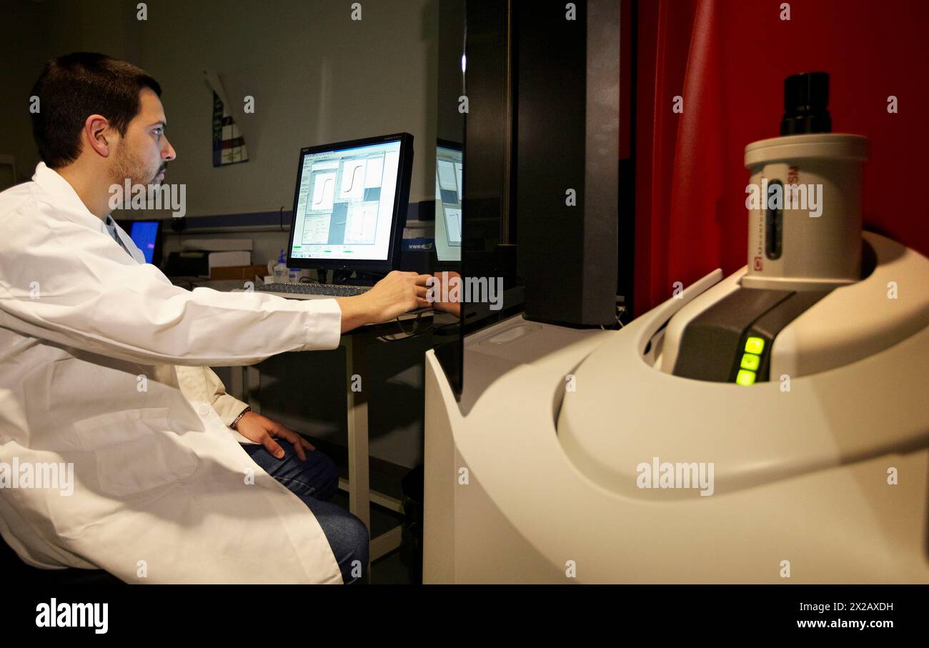 SQUID configuration to measure the magnetic properties of a material ...