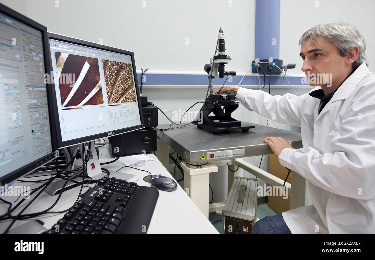 Afm microscopy hi-res stock photography and images - Alamy