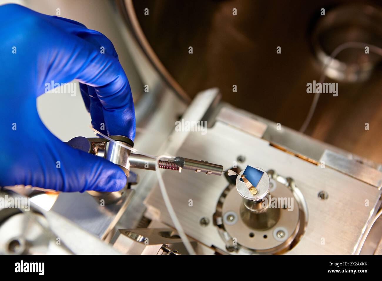 Liquid microdispenser for ESEM, Analysis of nanostructures and ...