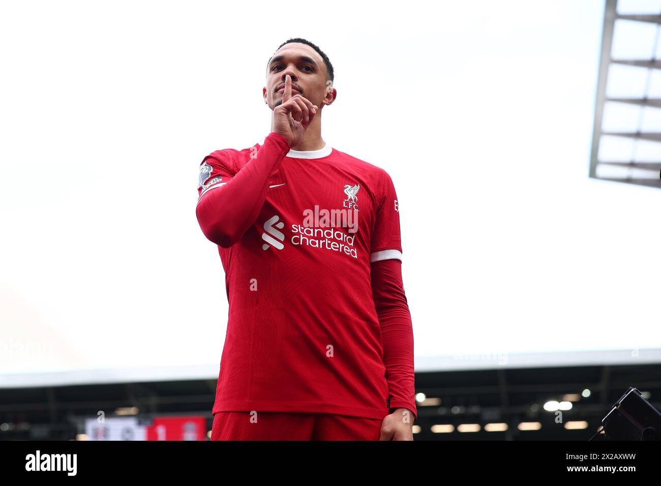 Craven Cottage, Fulham, London, UK. 21st Apr, 2024. Premier League ...