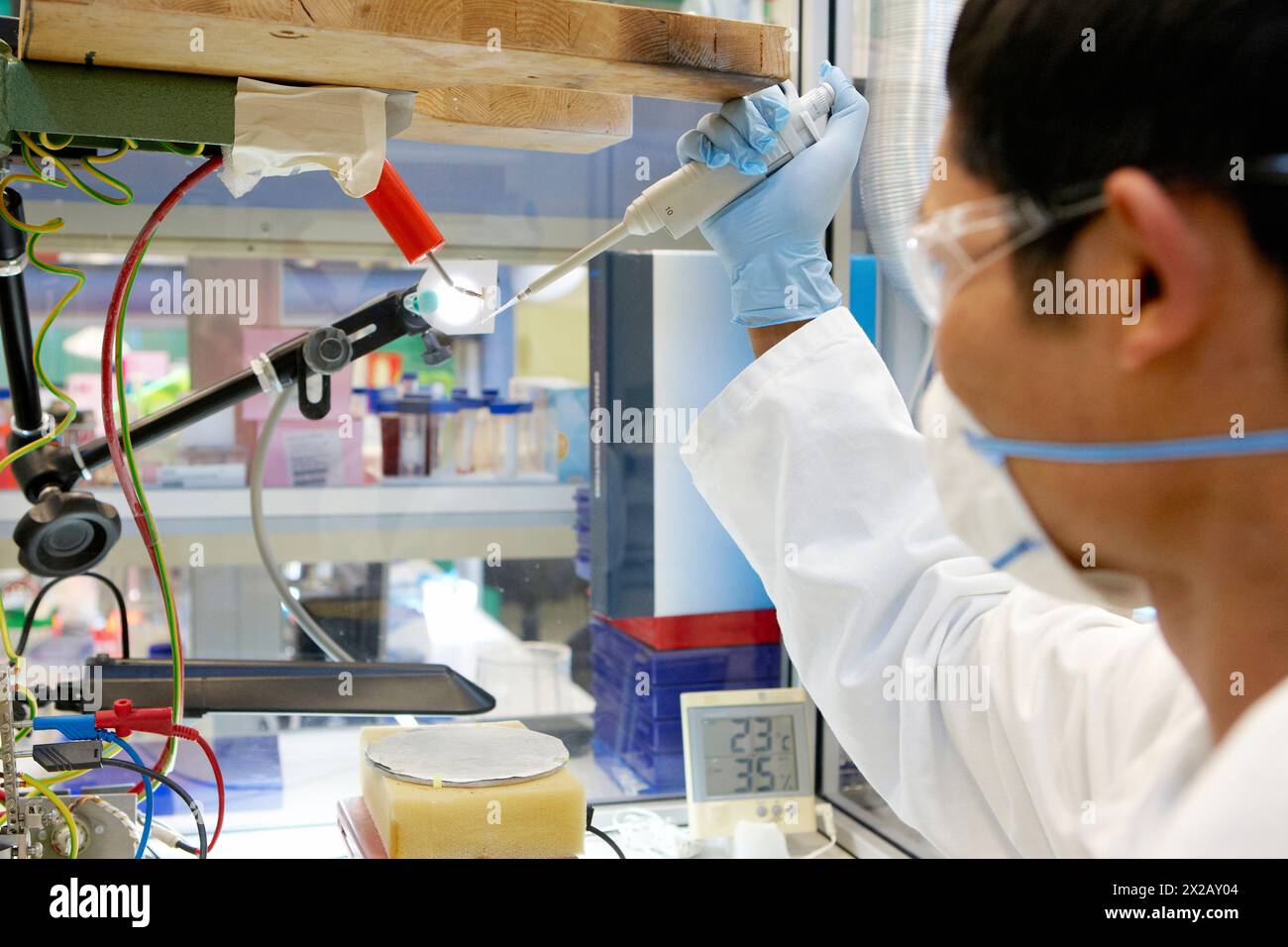 Electrospinning of self-assembling molecules to wires The natural self ...