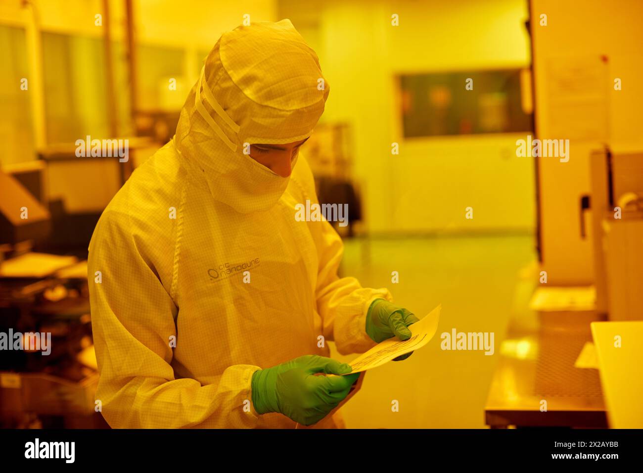 Photolithography Room. Cleanroom. Nanotechnology. Laboratory. CIC ...