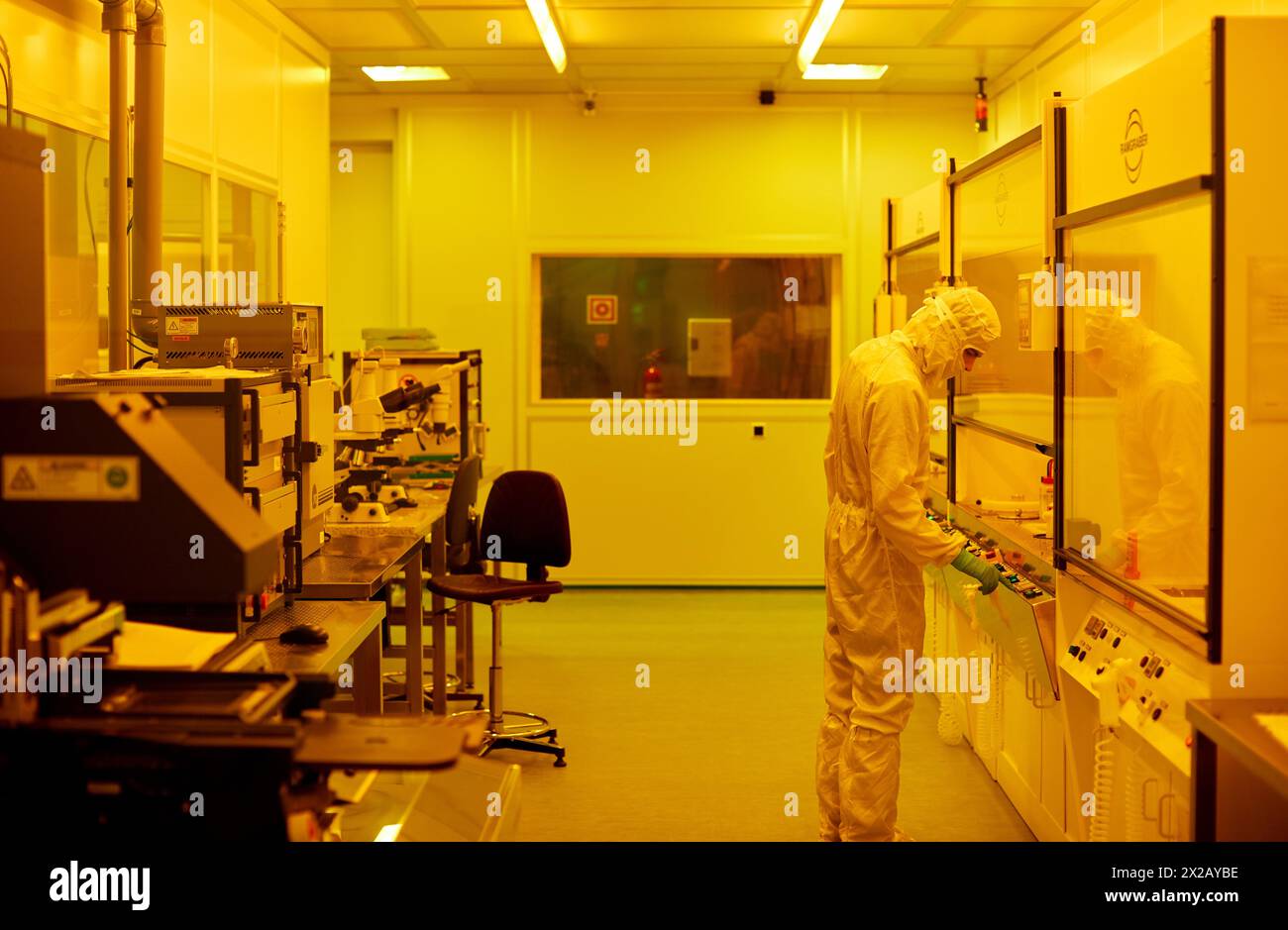 Photolithography Room. Cleanroom. Nanotechnology. Laboratory. CIC ...