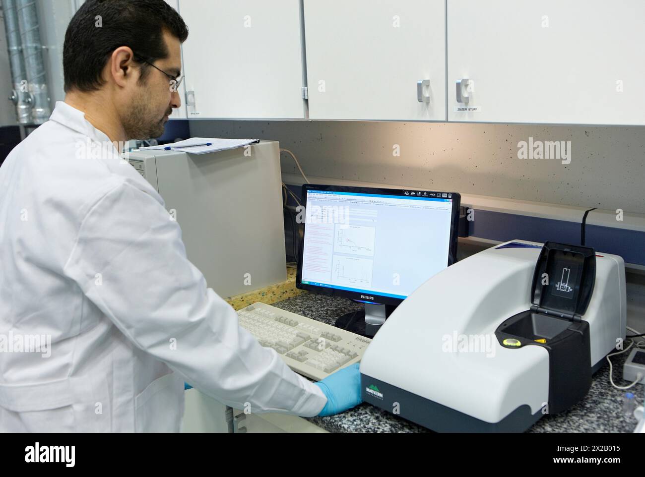 Calculating the thicknesses of the constituent layers of a multi-layer ...