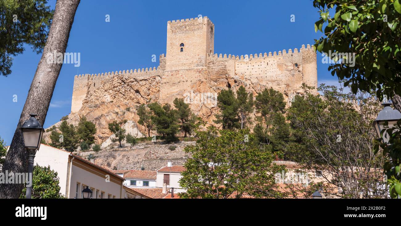 Almansa Castle, National Historical-Artistic Monument, 14th century on ...