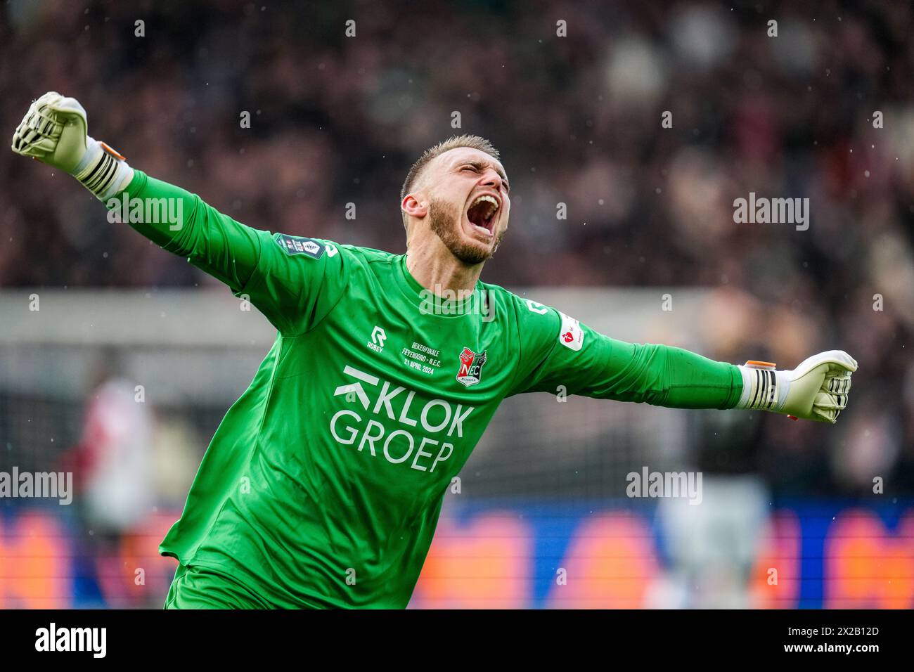 Rotterdam, Netherlands. 21st Apr, 2024. Rotterdam - NEC Nijmegen ...