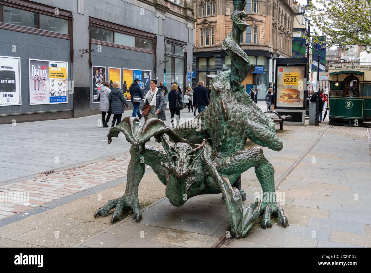 Public art sculpture The Dragon by Alastair Smart and Tony Morrow on ...