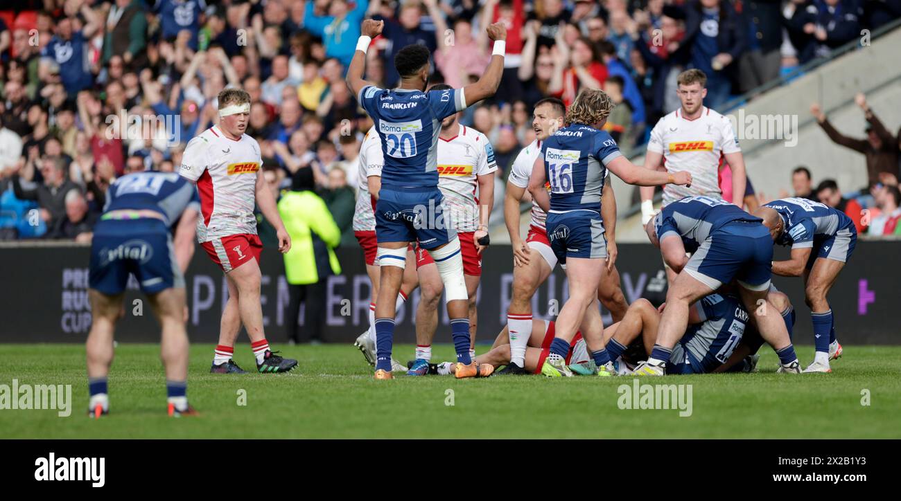 21st April 2024; Salford Community Stadium, Salford, Lancashire ...