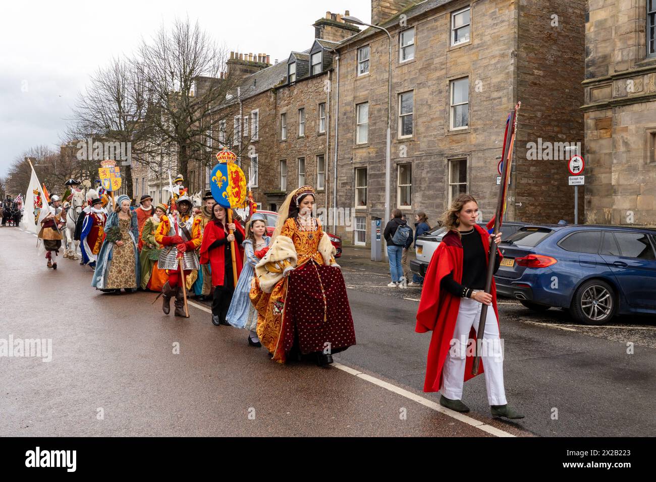 The Kate Kennedy Procession, an annual event in St Andrews, Scotland ...