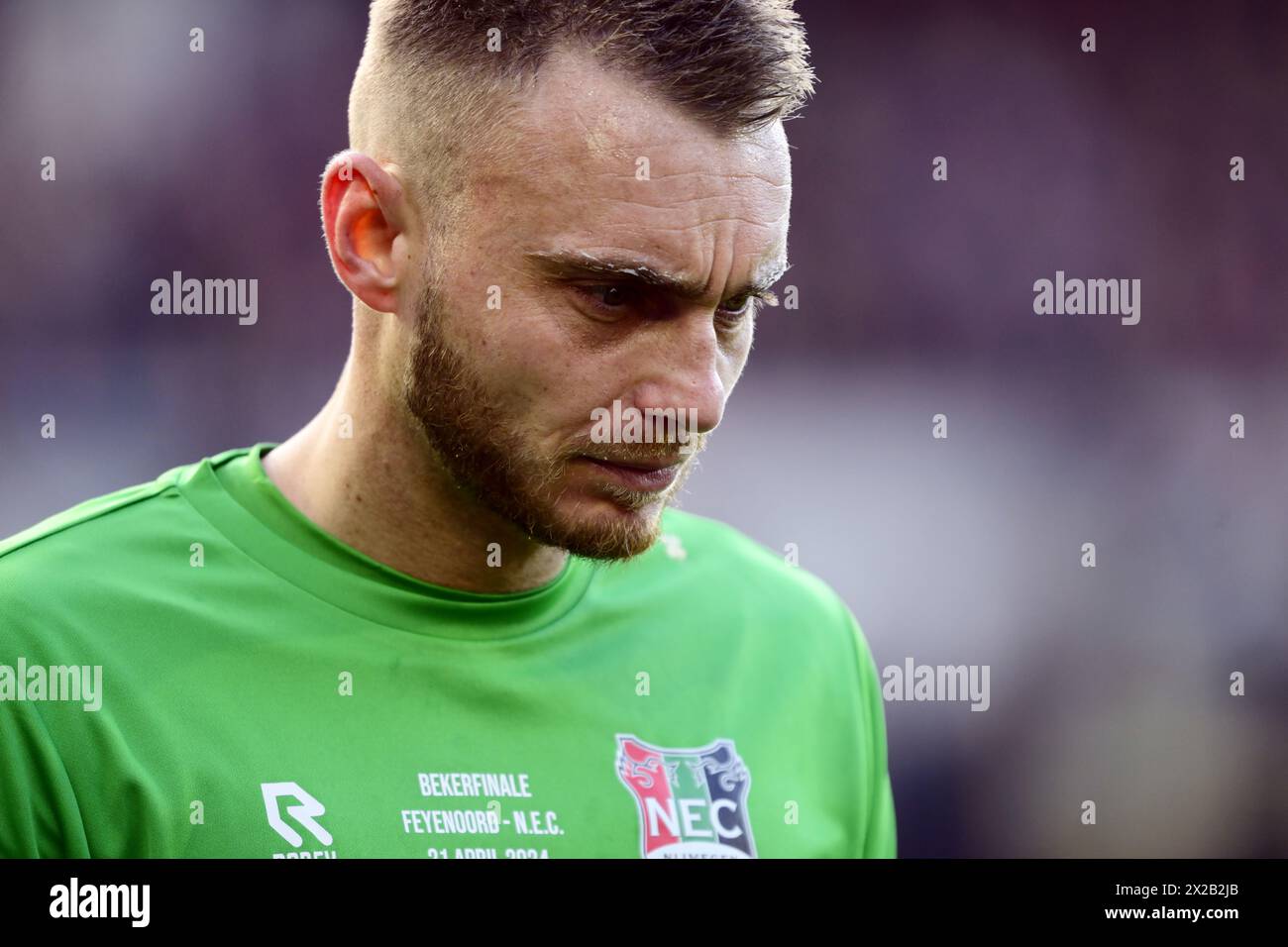 ROTTERDAM - NEC Nijmegen goalkeeper Jasper Cillessen during the TOTO ...