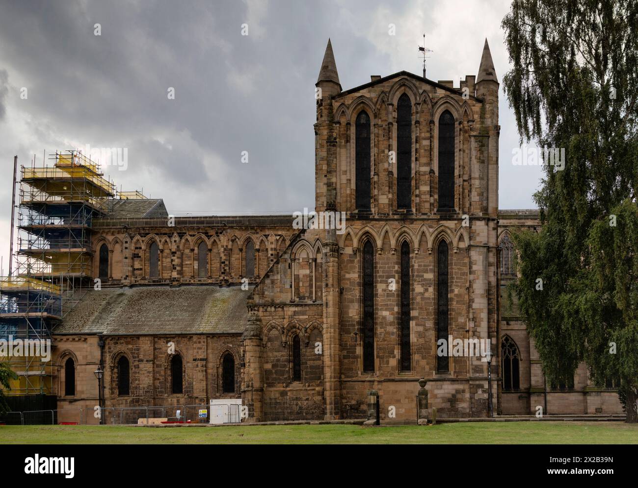 Hexham Abbey is a Grade I listed church dedicated to St Andrew, in the ...