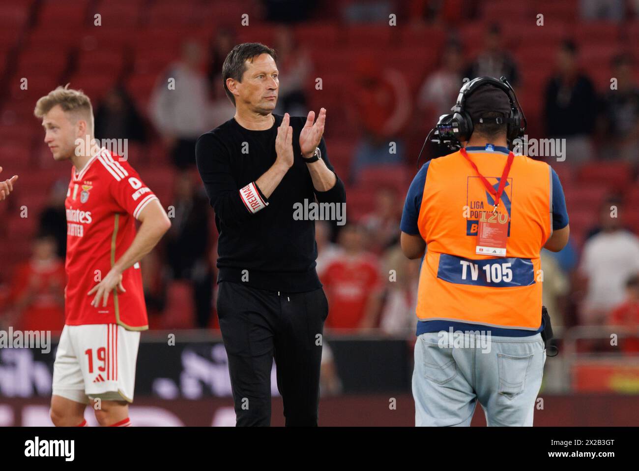 Roger Schmidt during Liga Portugal game between SL Benfica and ...