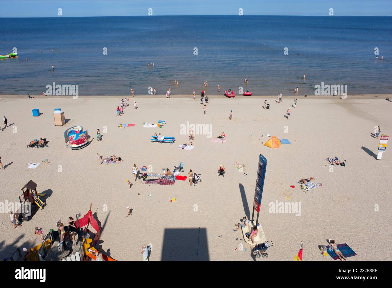 Situee a une vingtaine de kilometres de Riga; Majori est le site le ...