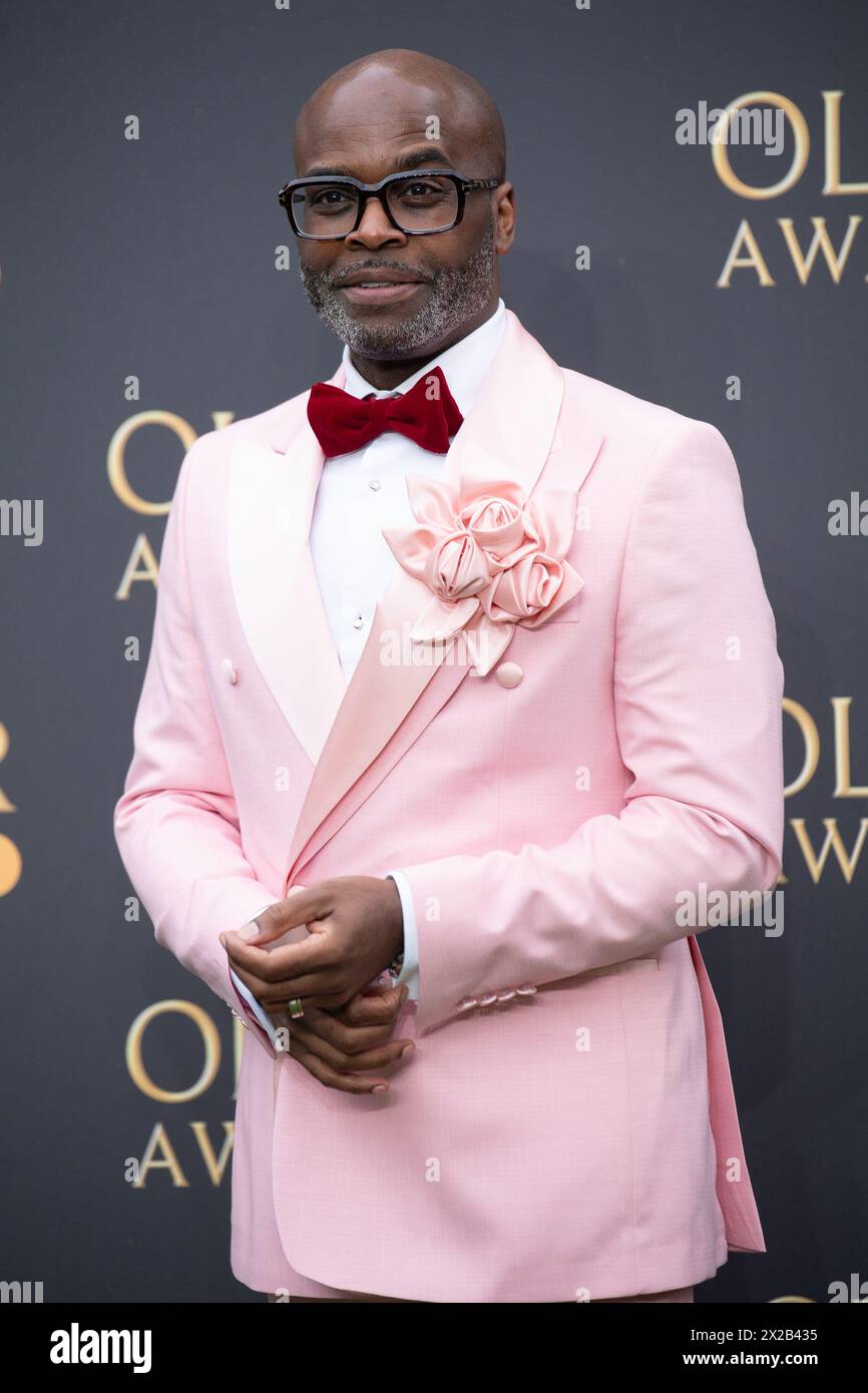 London, UK. 14 Apr, 2024. Pictured: Cedric Neal attends The Olivier ...