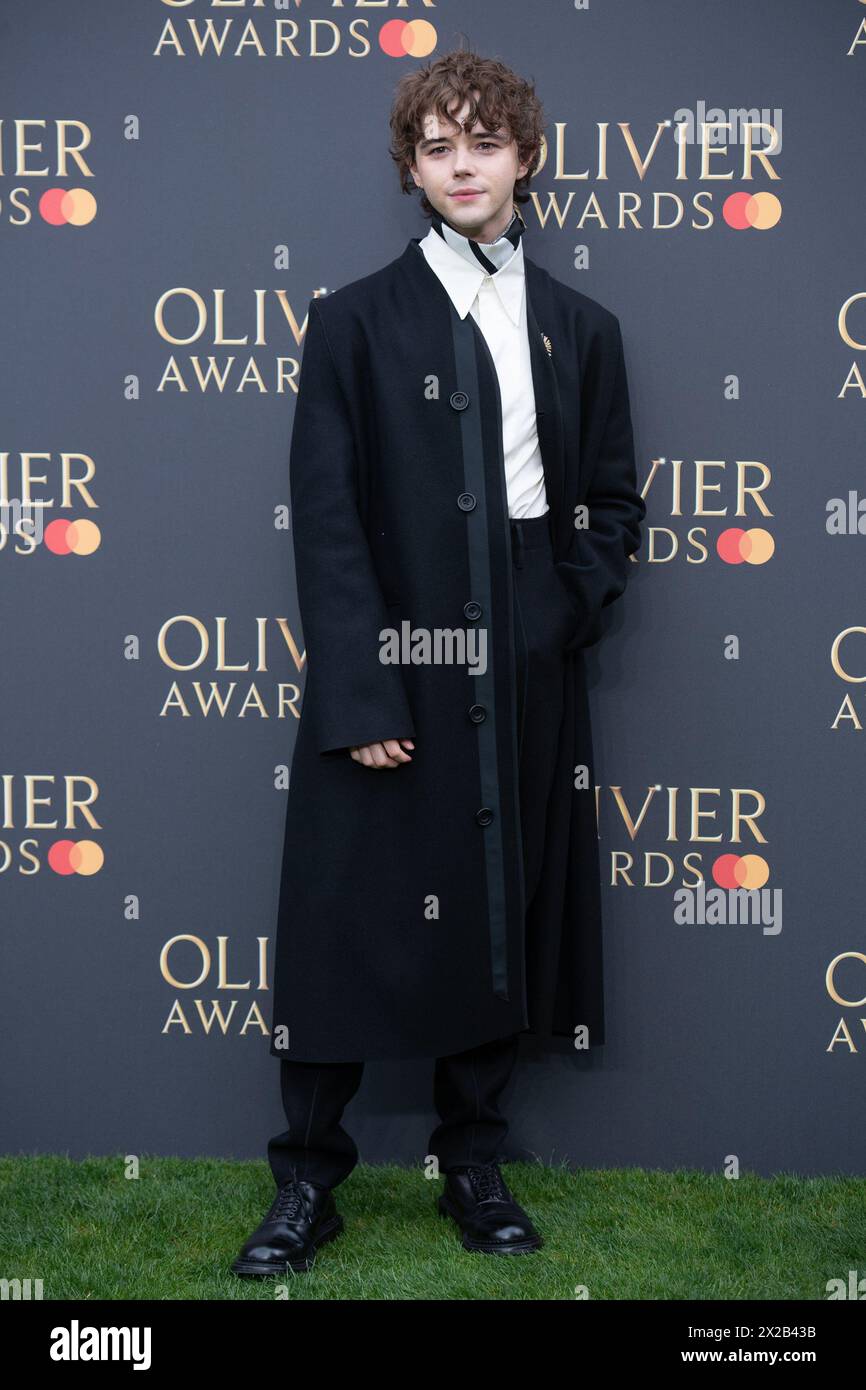 London, UK. 14 Apr, 2024. Pictured: Jack Wolfe attends The Olivier ...