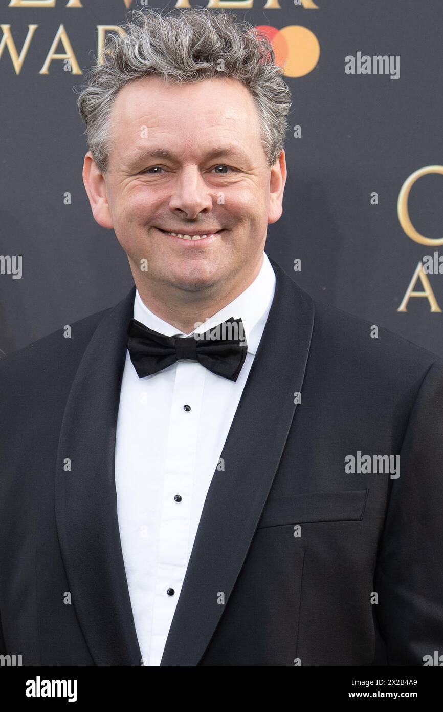 London, UK. 14 Apr, 2024. Pictured: Michael Sheen attends The Olivier ...