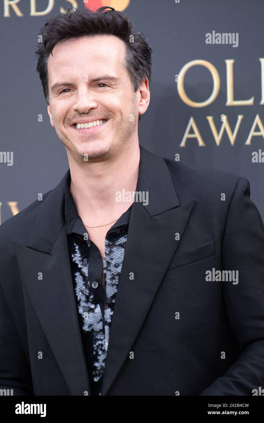 London, UK. 14 Apr, 2024. Pictured: Andrew Scott attends The Olivier ...