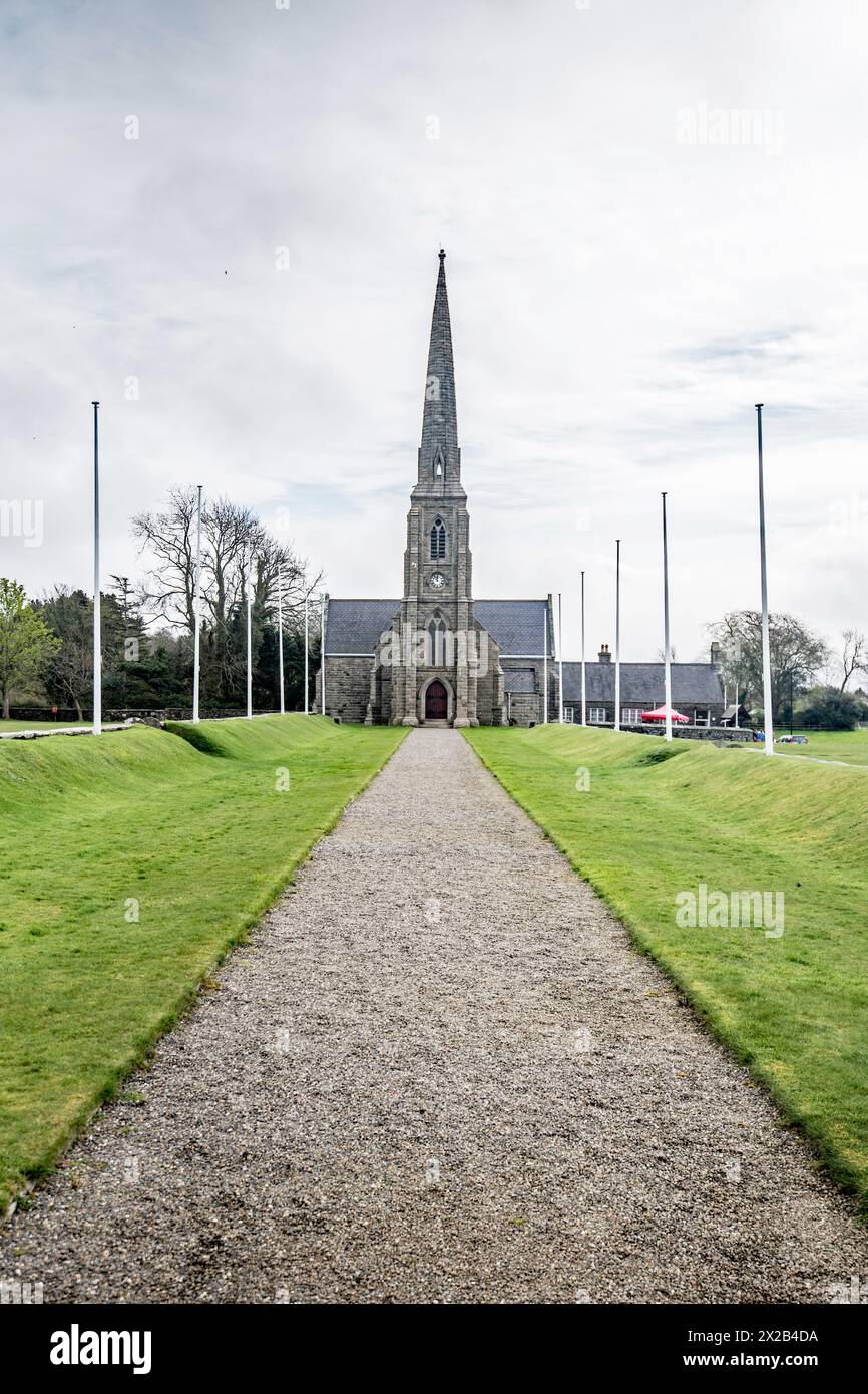 Tall spire of st john isle of man hi-res stock photography and images ...