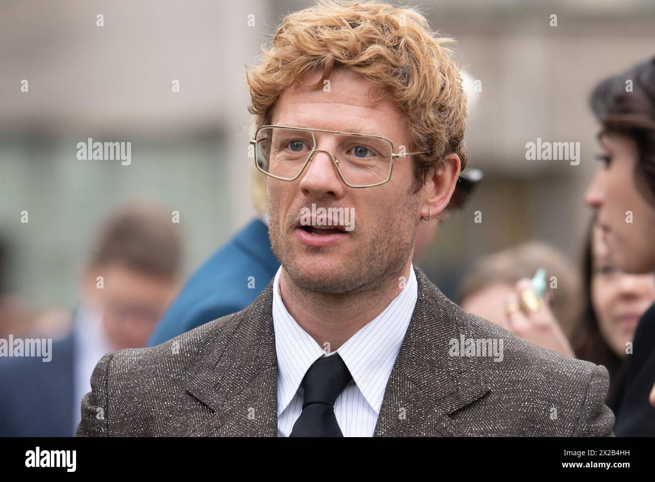London, UK. 14 Apr, 2024. Pictured: James Norton attends The Olivier ...