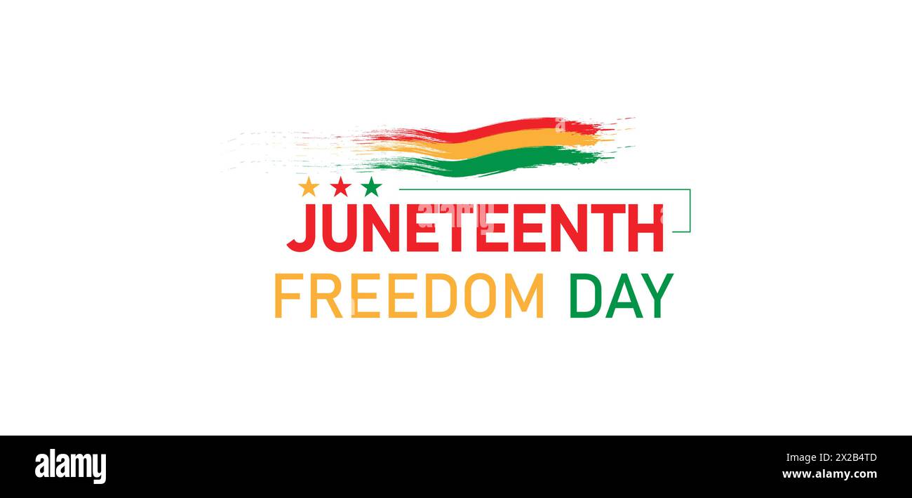 Juneteenth Illustration Capturing the Spirit of Emancipation Stock Vector Image & Art - Alamy