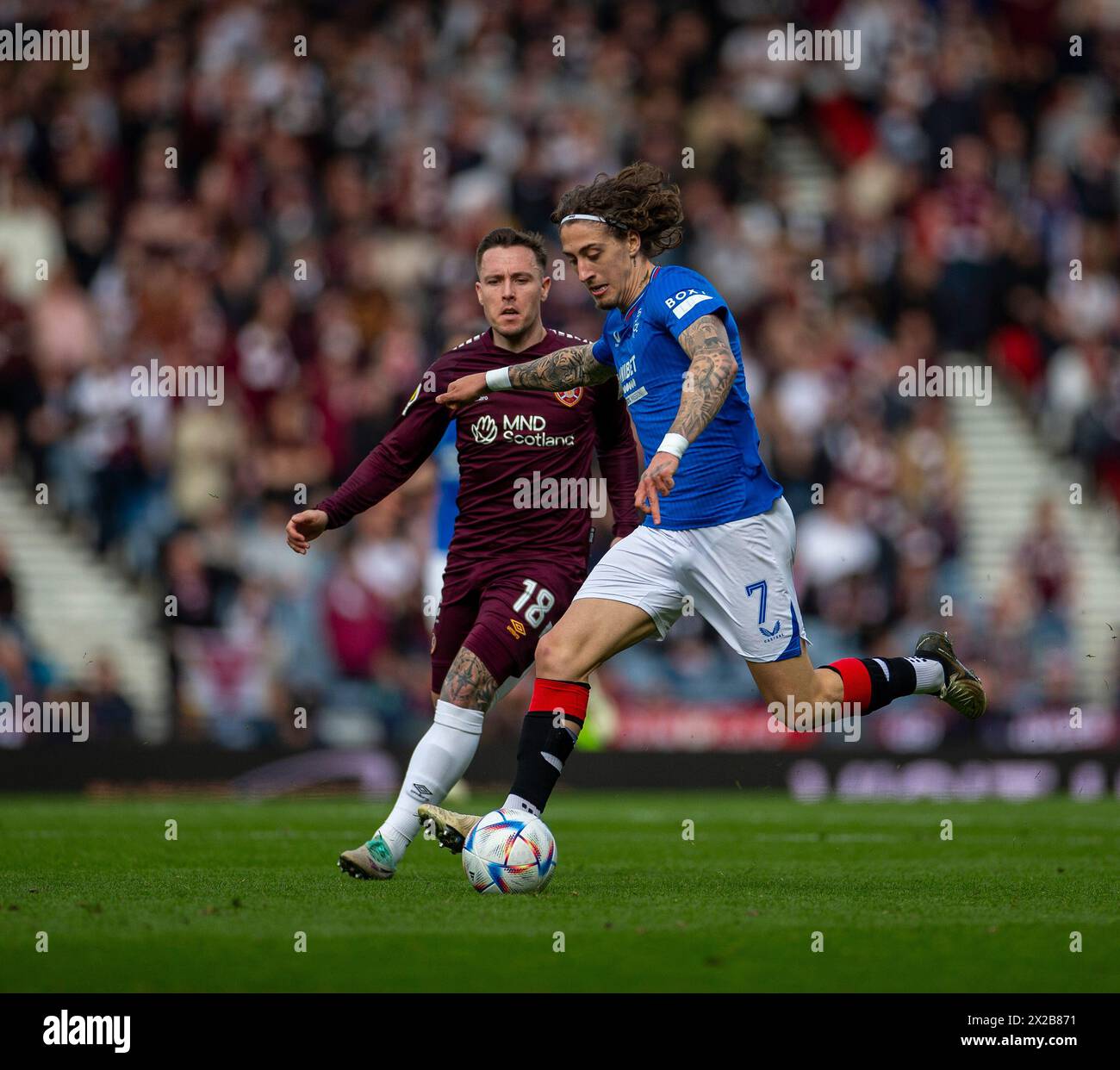 21st April 2024; Hampden Park, Glasgow, Scotland: Scottish Cup Football ...