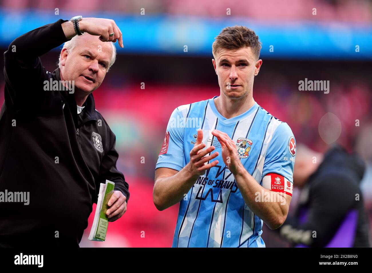 Coventry City's Ben Sheaf after the Emirates FA Cup semi-final match at ...