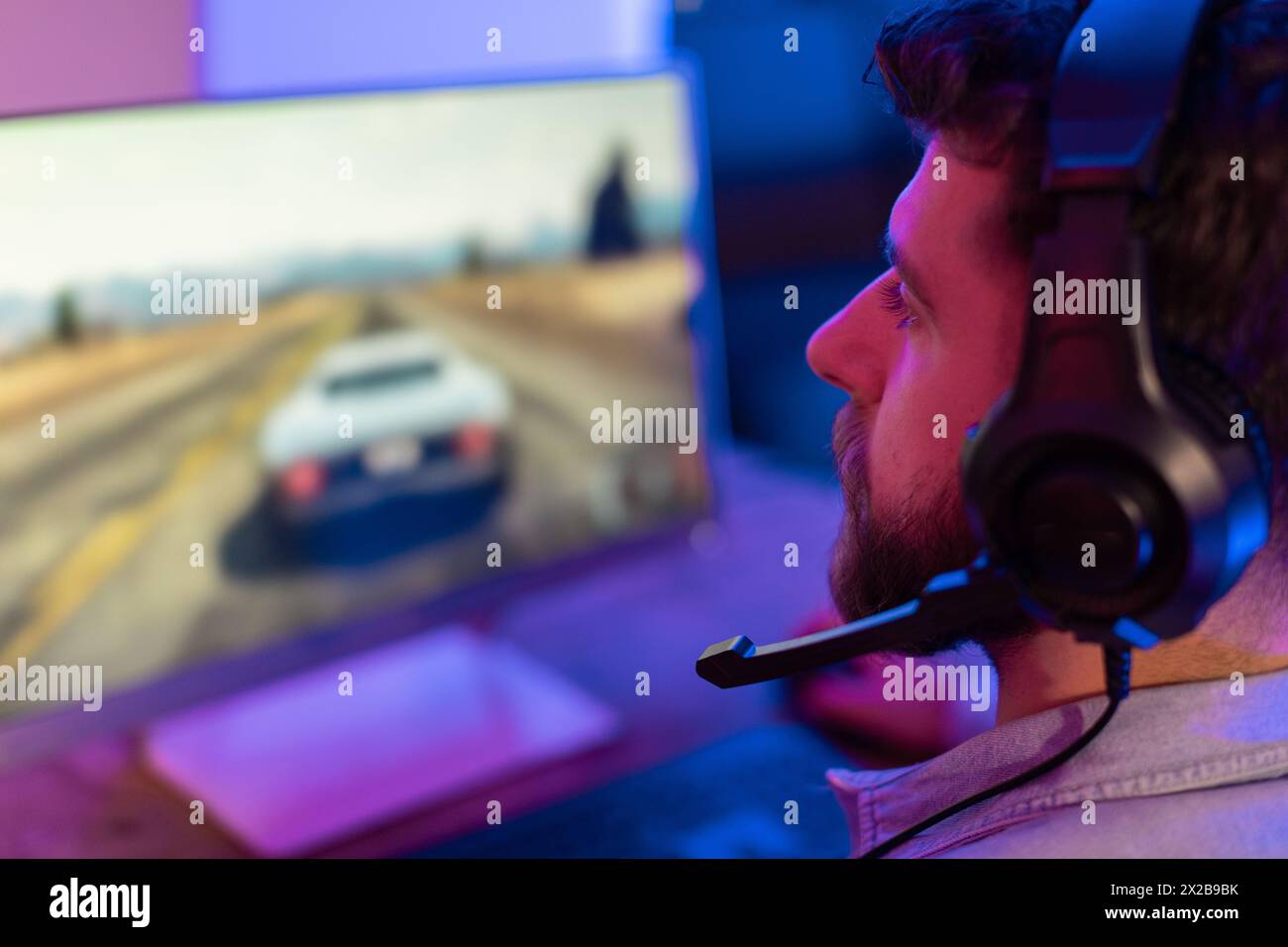 Rgb pc setup hi-res stock photography and images - Alamy