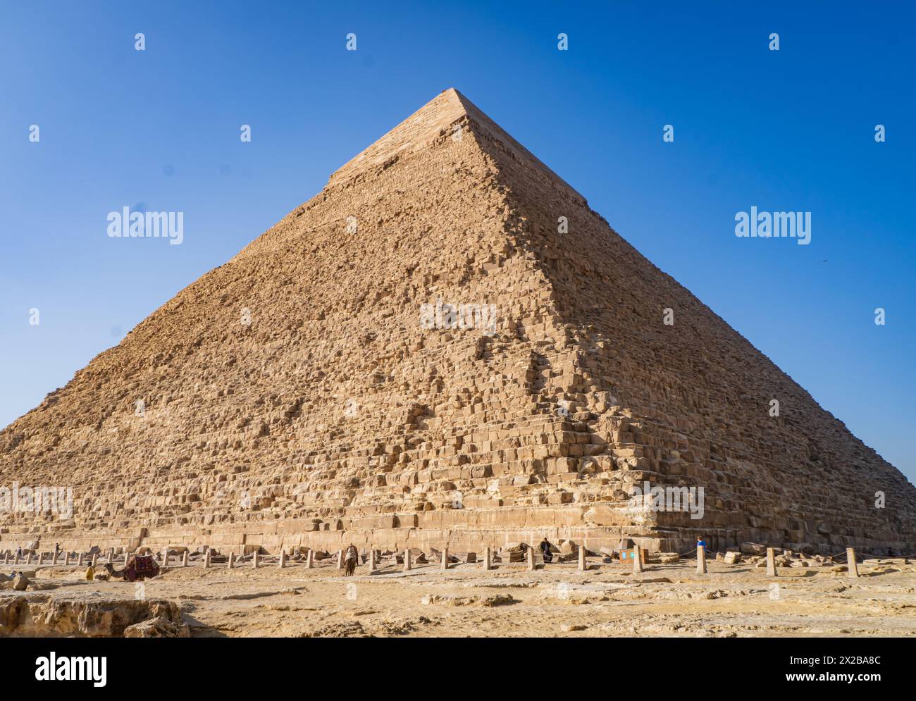 The Great Pyramid of Khufu on the Giza Plateau in Egypt Stock Photo - Alamy