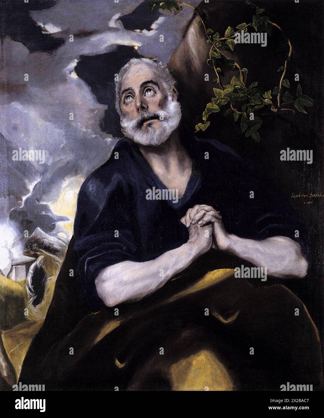 The repentance of peter hi-res stock photography and images - Alamy