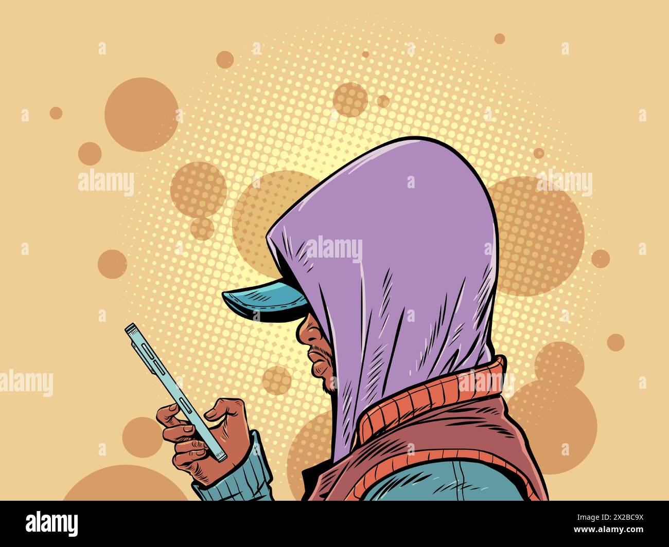 Looking art online Stock Vector Images - Alamy