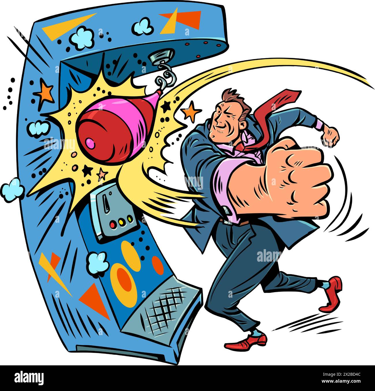 Job competitors Stock Vector Images - Alamy