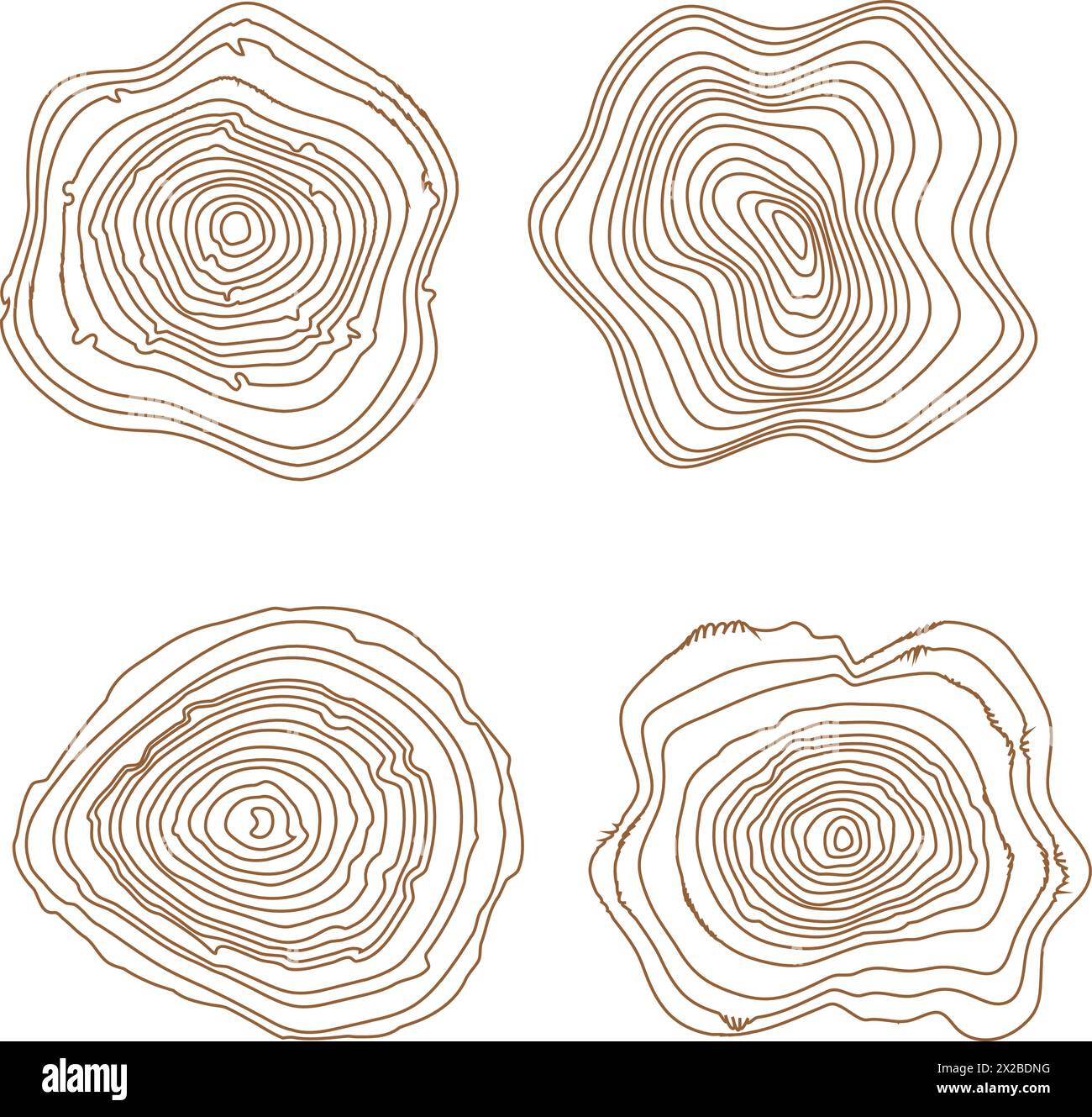 Tree cut pattern.Vector topographic map concept.Background of abstract ...