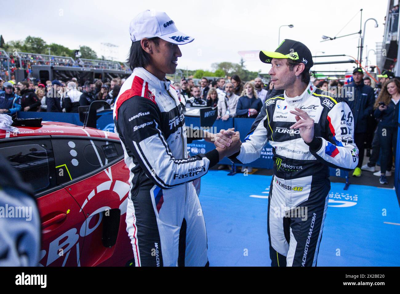 GELAEL Sean (ind), Team WRT, BMW M4 GT3, ROSSI Valentino (ita), Team ...