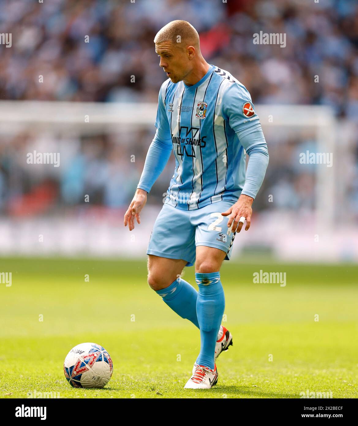 Coventry City's Jake Bidwell during the Emirates FA Cup semi-final ...