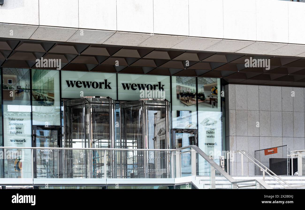 Wework office entrance hi-res stock photography and images - Alamy