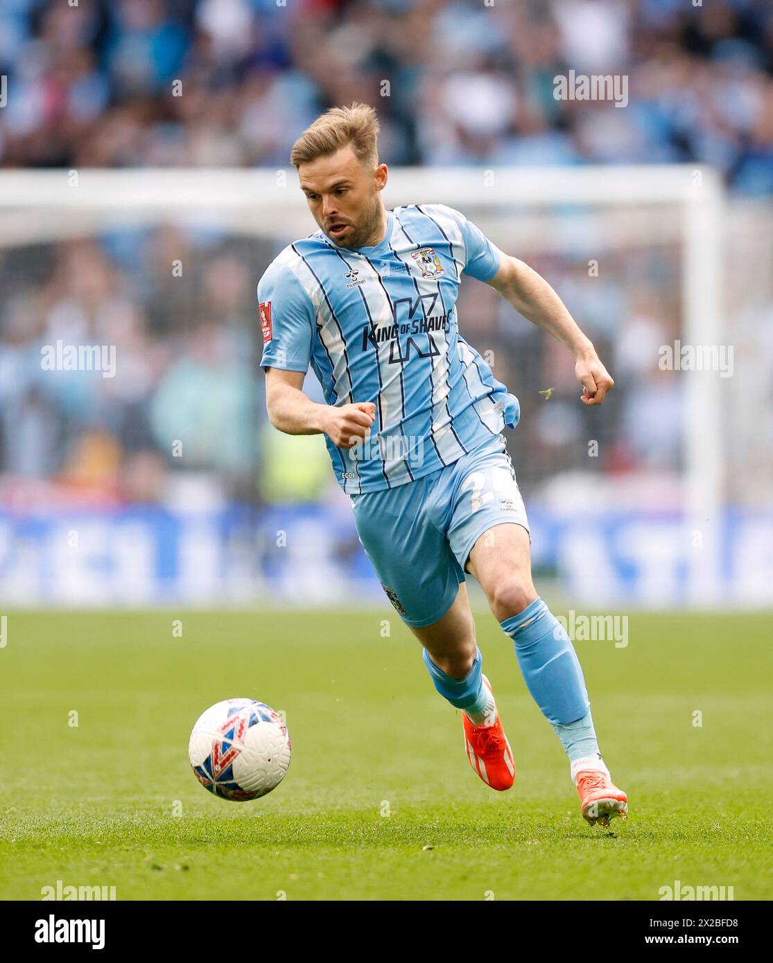 Coventry City's Matthew Godden during the Emirates FA Cup semi-final ...