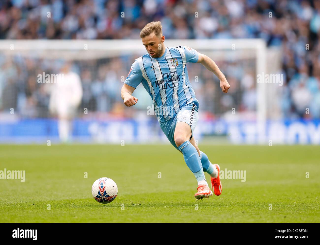 Coventry City's Matthew Godden during the Emirates FA Cup semi-final ...