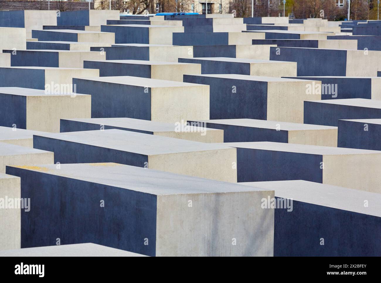 Holocaust Memorial Holocaust-Mahnmal. Designed by architect Peter ...