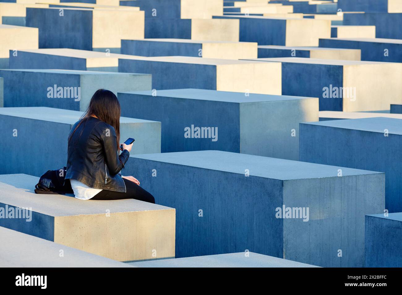 Holocaust Memorial Holocaust-Mahnmal. Designed by architect Peter ...