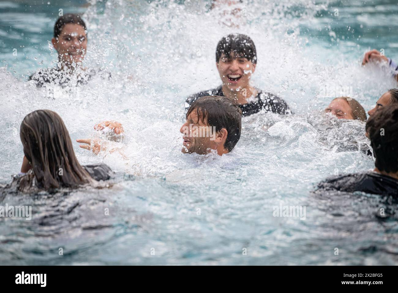 Barcelona, Spain. 21st Apr, 2024. Casper Ruud (Norway) in the ...