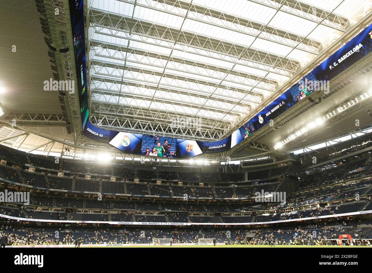 Stadium santiago bernabeu general view hi-res stock photography and ...
