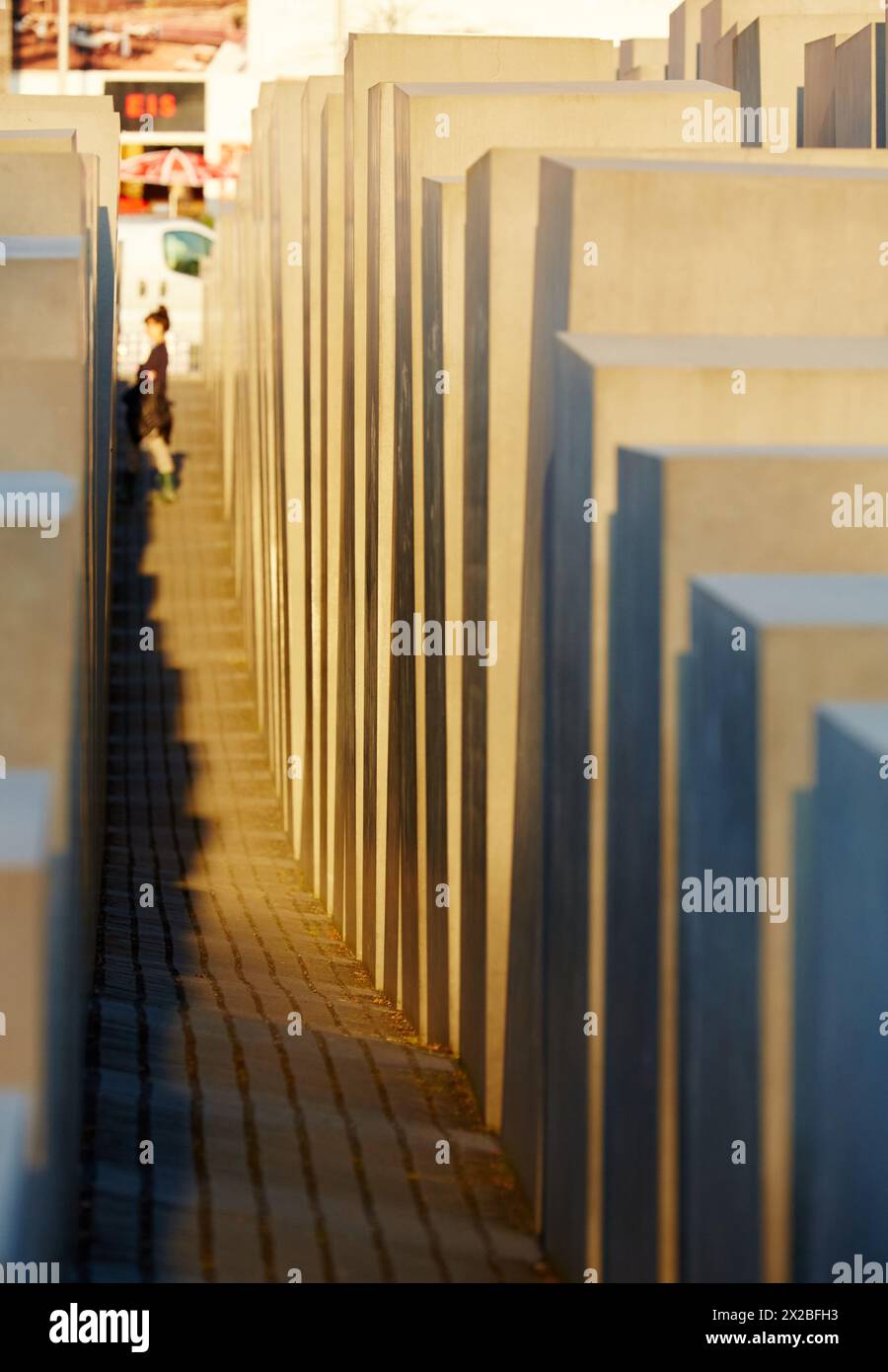 Holocaust Memorial Holocaust-Mahnmal. Designed by architect Peter ...