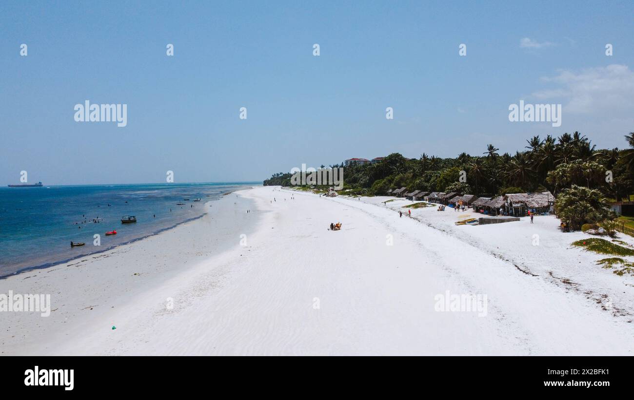 Diani Beach Mombasa Coastal Kenya Stock Photo Alamy