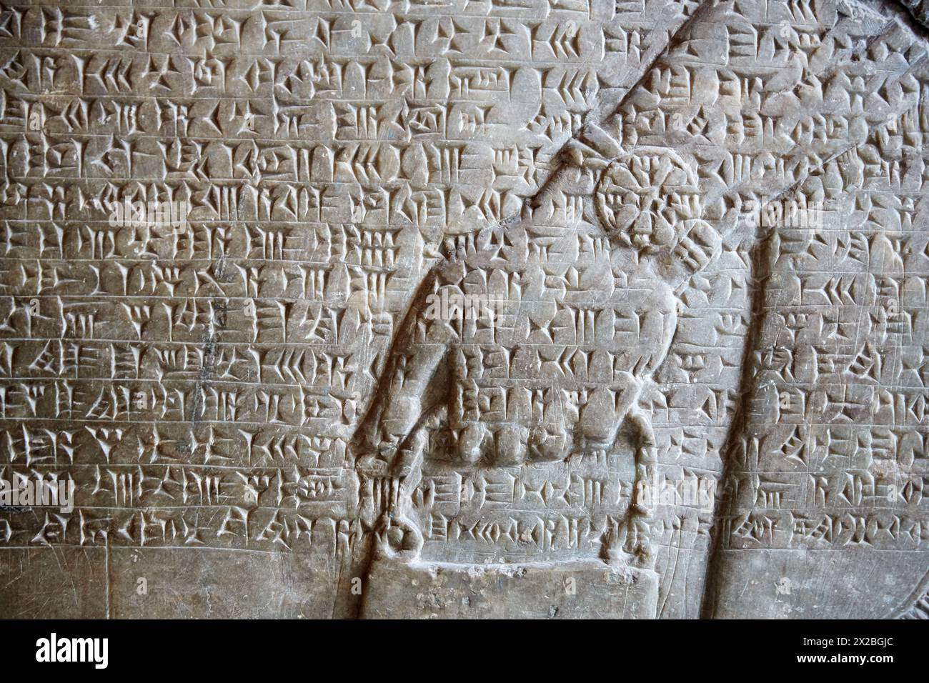 Palace Relief, Reconstruction of Assyrian Palace, Pergamon Museum ...