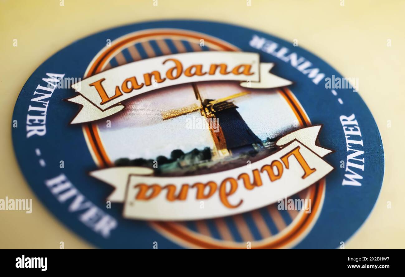 Viersen, Germany - April 5. 2024: Closeup of traditional dutch country ...