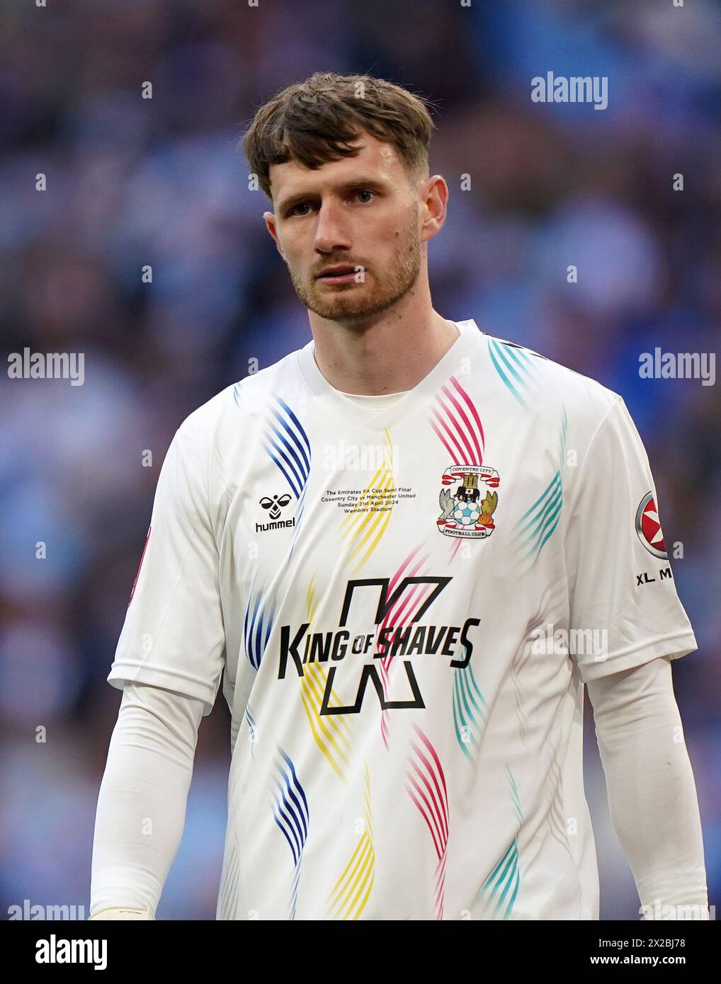 Coventry City goalkeeper Bradley Collins during the Emirates FA Cup ...