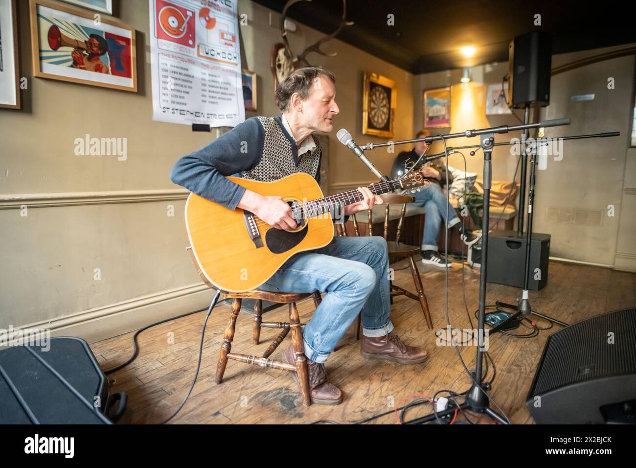 Edinburgh, Scotland. Sat 20 April 2024. Scottish singer-songwriter ...