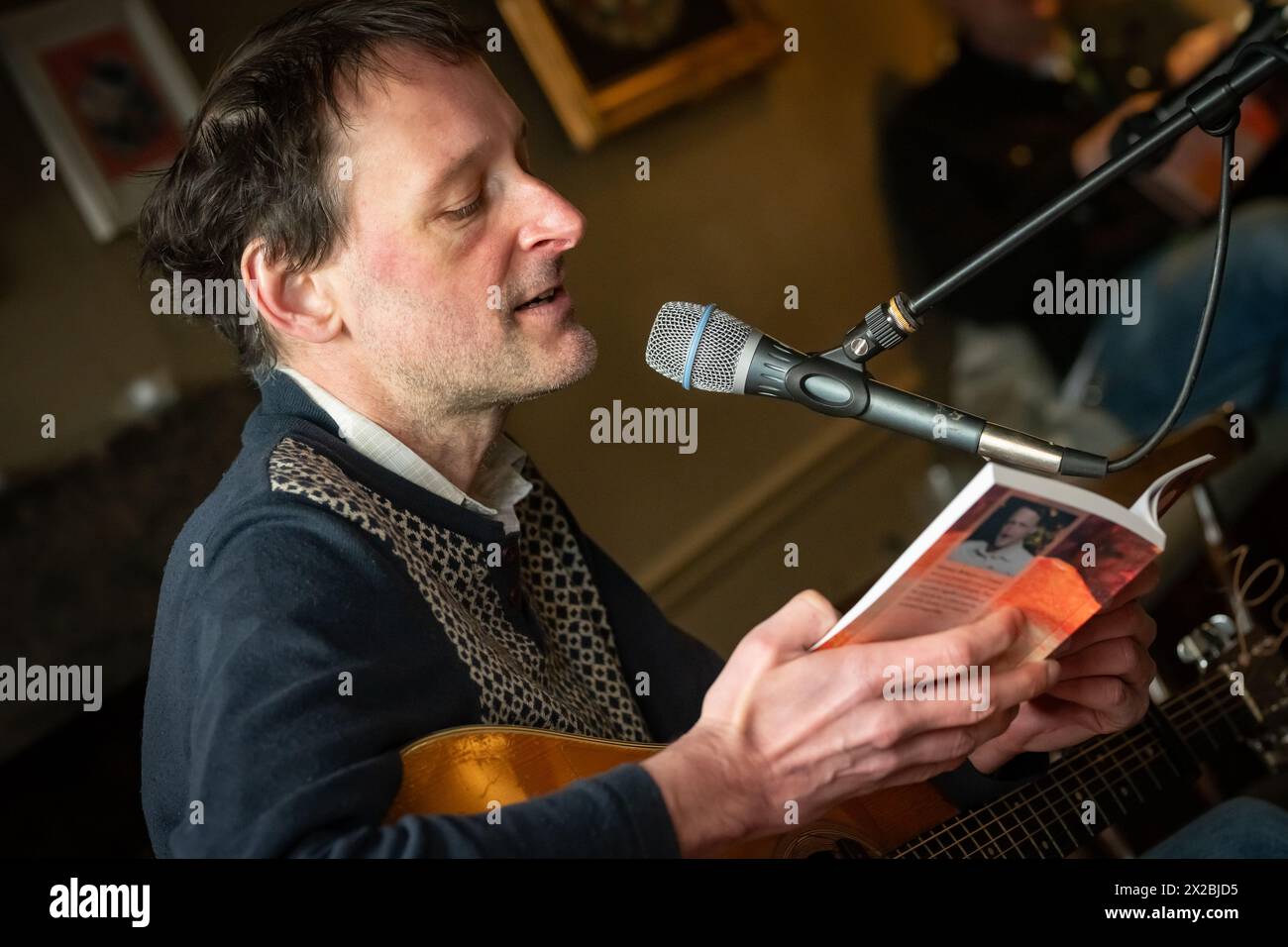 Edinburgh, Scotland. Sat 20 April 2024. Scottish singer-songwriter ...