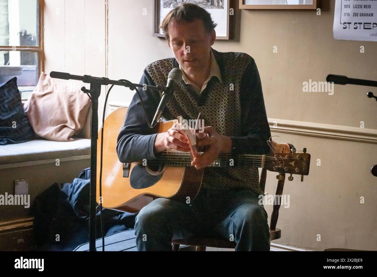 Edinburgh, Scotland. Sat 20 April 2024. Scottish singer-songwriter ...