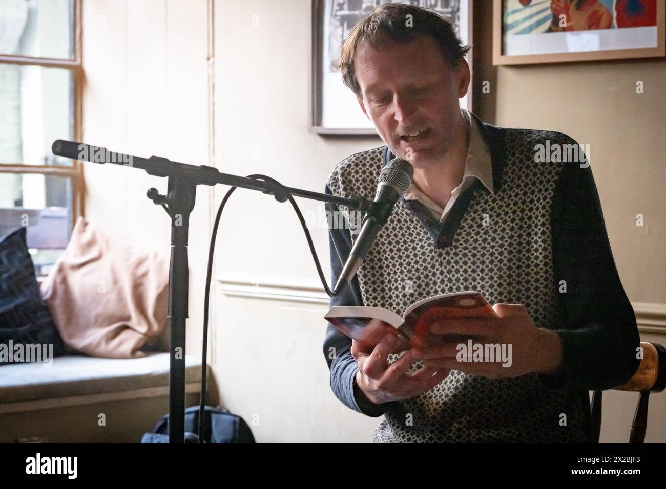 Edinburgh, Scotland. Sat 20 April 2024. Scottish singer-songwriter ...